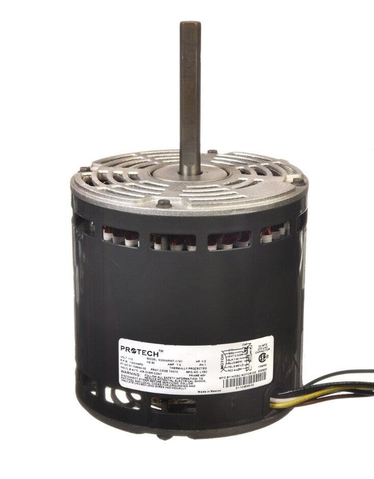 51-104940-02 OEM Rheem, Ruud, Sure Comfort, Weather King, Blower Motor