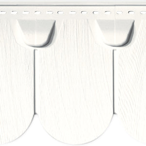 Foundry, Vinyl Shake Siding, Round Shape